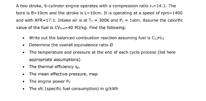 Solved Maximum Pressure can be assumed as 8 MPa for SI | Chegg.com