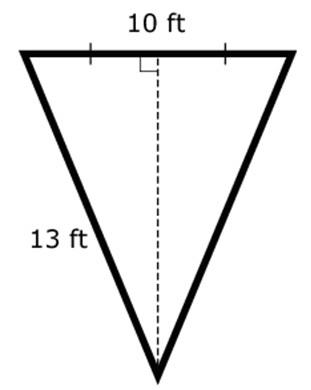 Solved A sign company is building a sign with the dimensions | Chegg.com
