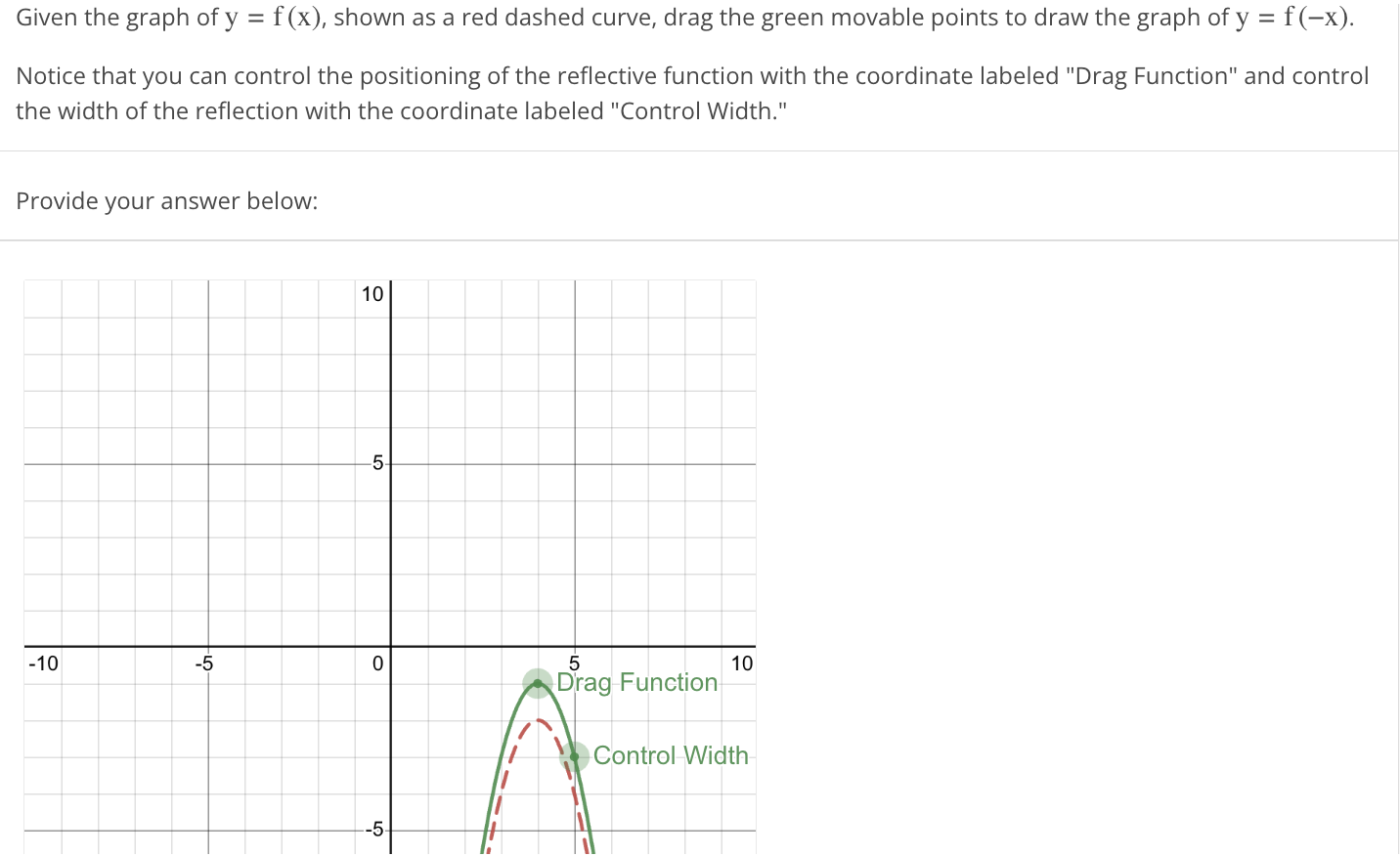 [Solved]: Given the graph of ( mathrm{y}= mathrm{f}(