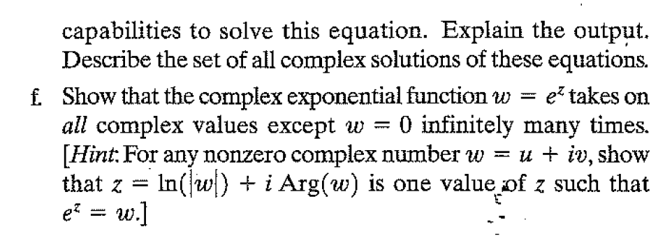 Solved 6. The Complex Exponential and Trigonometric | Chegg.com