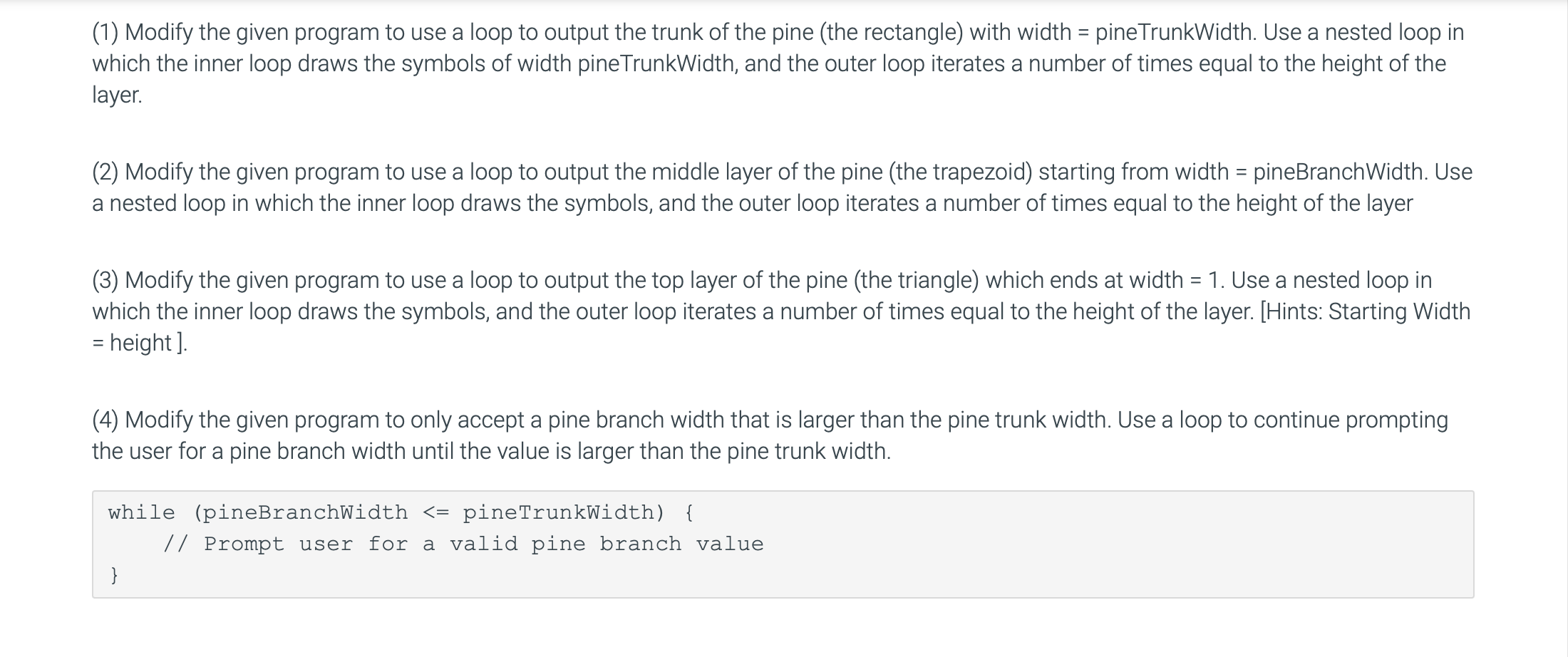 Solved Write this program using a professional IDE. Comment | Chegg.com