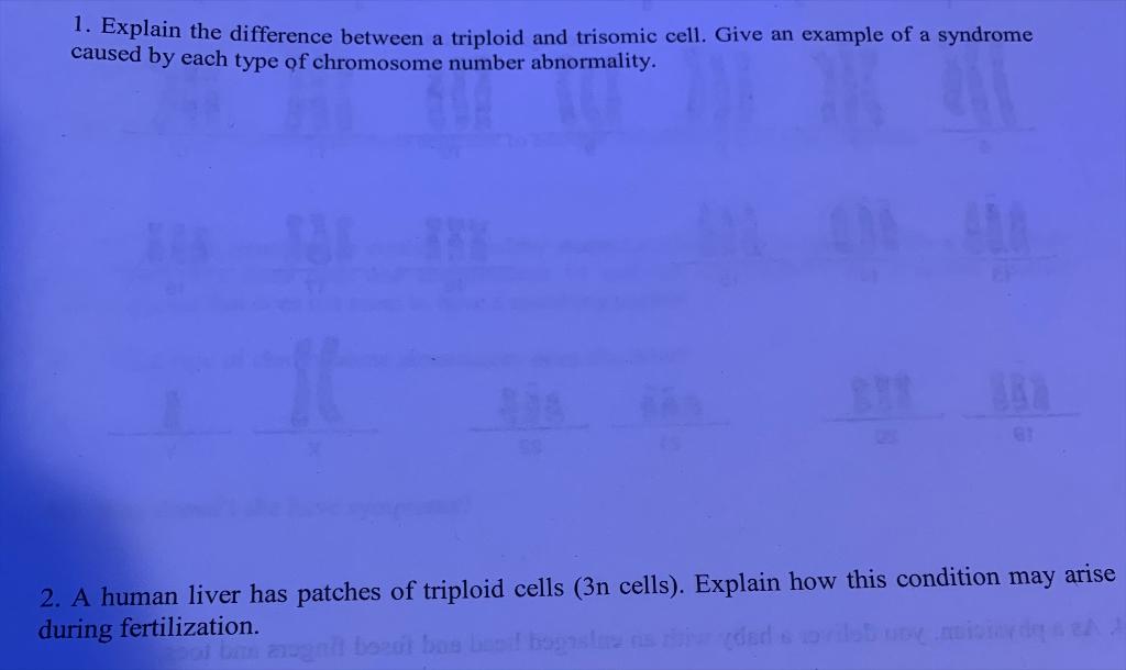 Solved 1. Explain the difference hatwoan a trinlaid and | Chegg.com