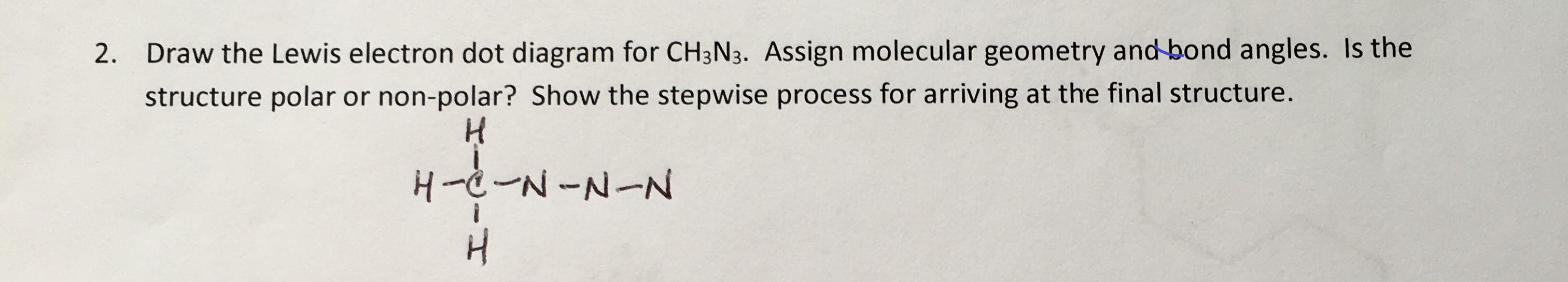 Ch3n3 Lewis Structure