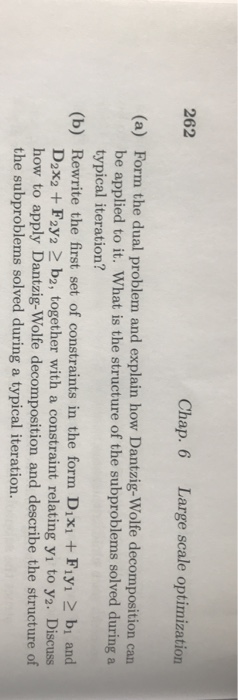 Solved Exercise 6.4 Consider a linear programming problem of | Chegg.com