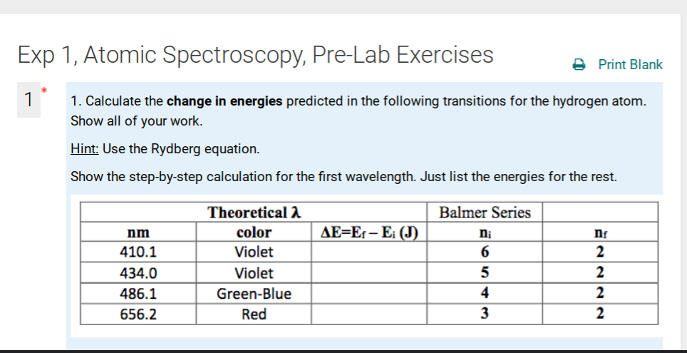 Solved Explain why an element only emits certain colors | Chegg.com