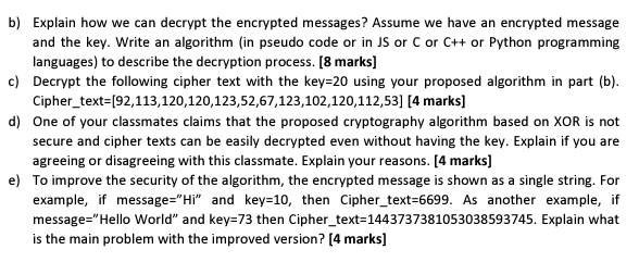 Solved CM2025 Computer Security: Midterm Coursework April | Chegg.com