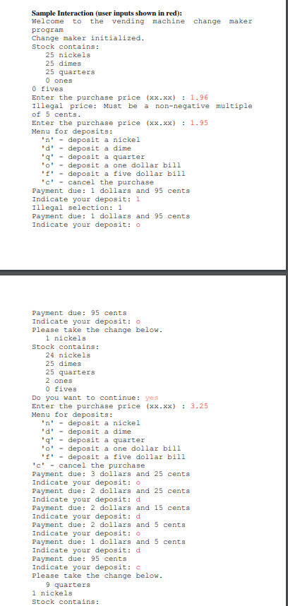 Solved Your program must meet the following specifications: | Chegg.com