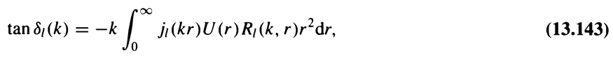 Obtain the radial integral equation (13.141) and the | Chegg.com