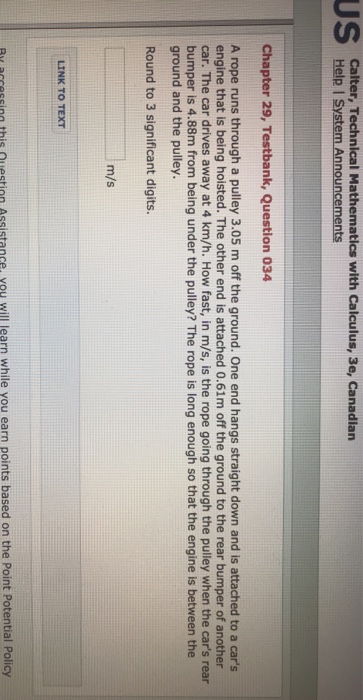 Solved Calter, Technical Mathematics with Calculus, 3e, | Chegg.com