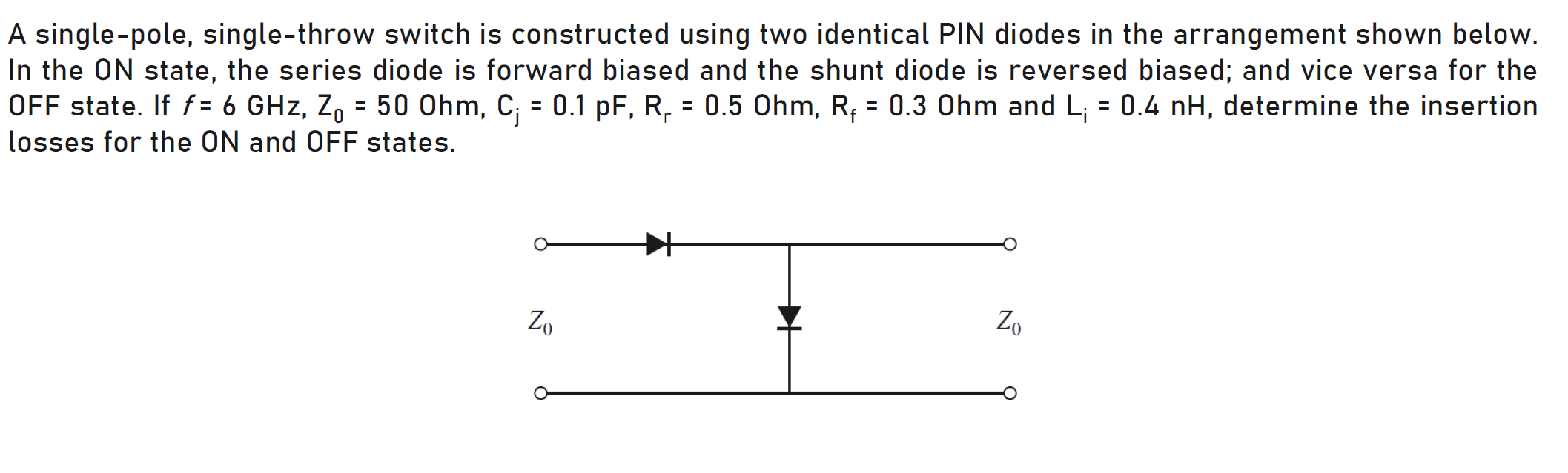 Solved A single-pole, single-throw switch is constructed | Chegg.com