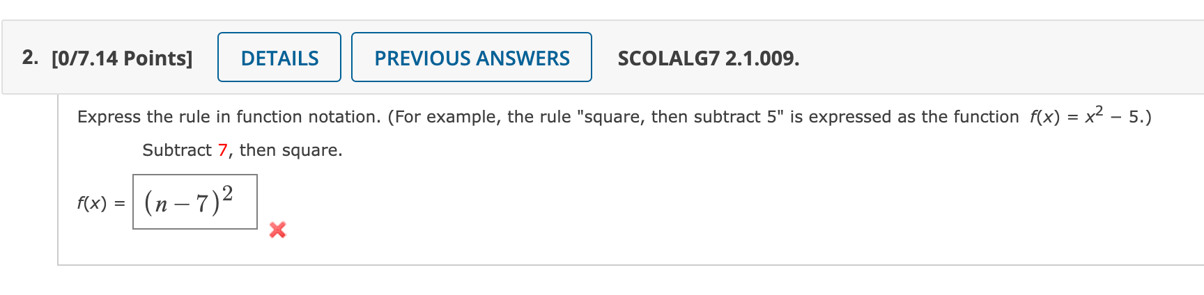 Solved Confused. How am I not right in the first problem? | Chegg.com