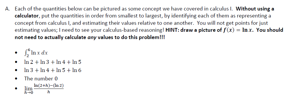 Solved A. Each of the quantities below can be pictured as | Chegg.com