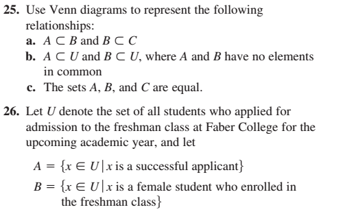 Solved In Exercises 21-24, find the smallest possible set | Chegg.com