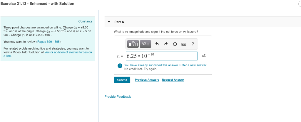 Solved Exercise 21.13-Enhanced - with Solution Constants | Chegg.com