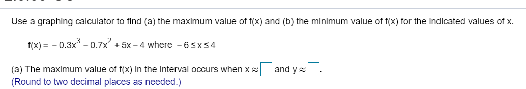 Solved Use a graphing calculator to find (a) the maximum | Chegg.com