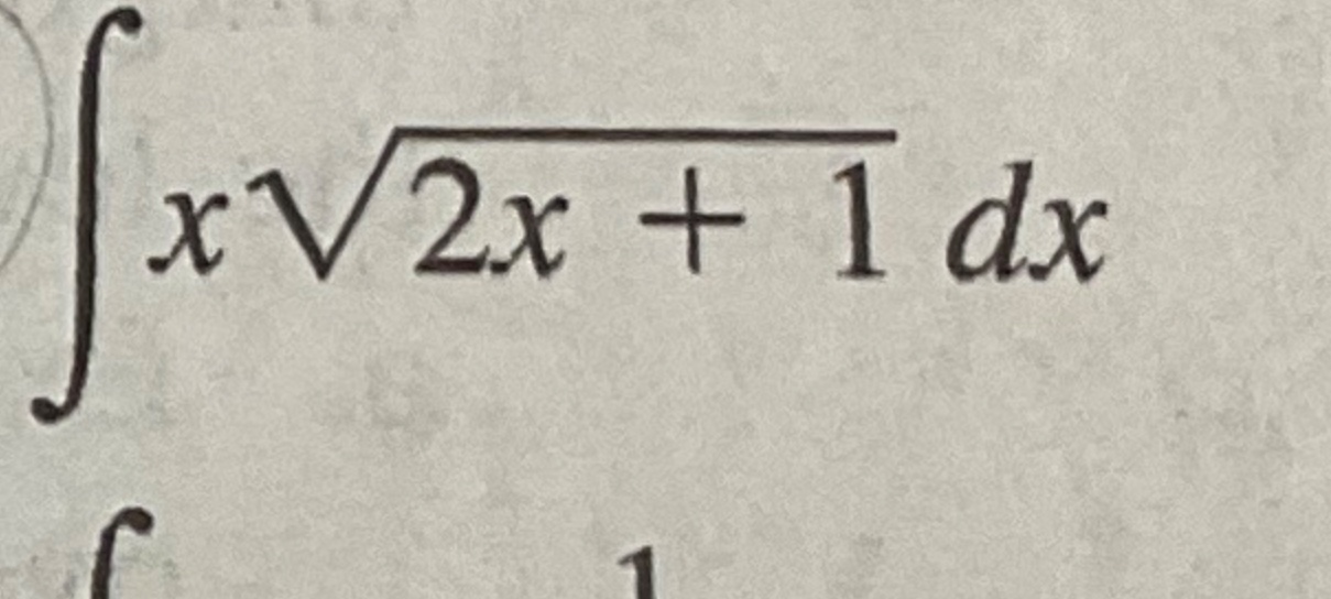 Solved ∫﻿﻿x2x+12dx | Chegg.com