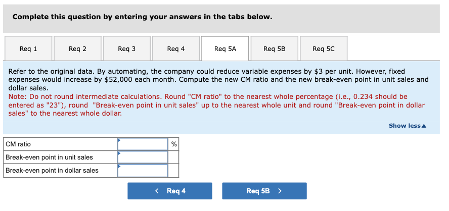 Solved Problem 5-22 (Algo) CVP Applications; Contribution | Chegg.com Solved Problem 5-22 (Algo) CVP Applications; Contribution | Chegg.com