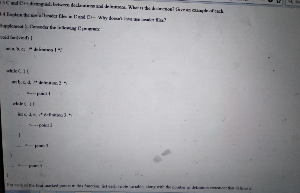Example Of Variable Declaration And Definition In C Certify Letter