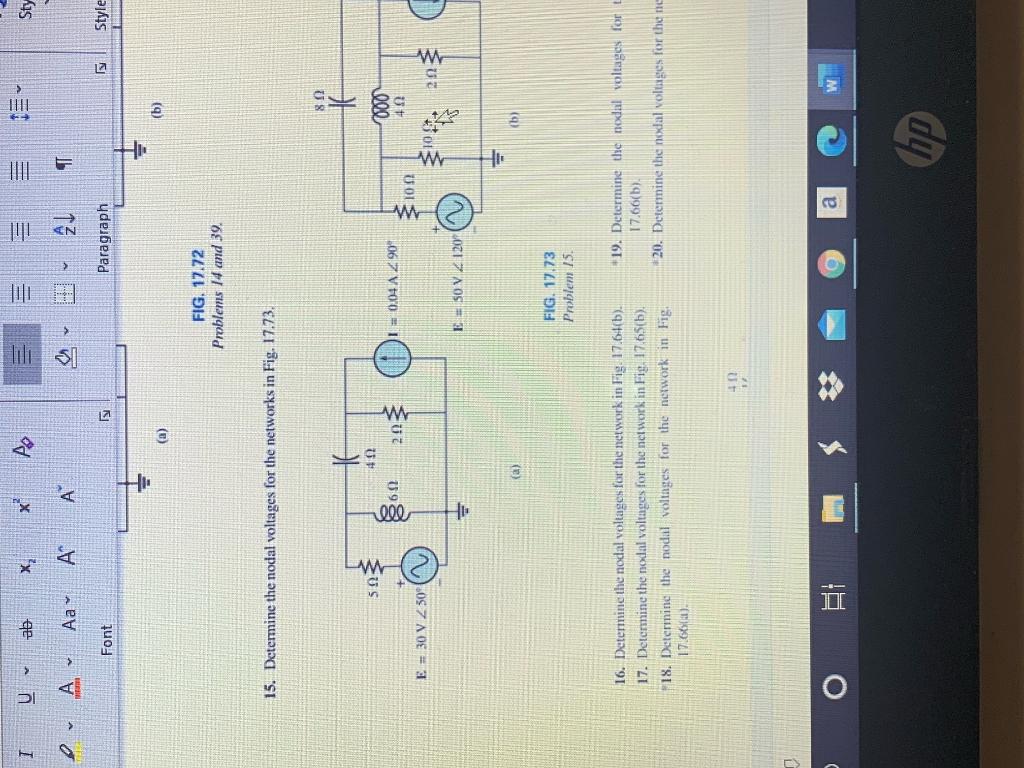 Solved I U ab V x X2 B Sty A А Аа ч A A Font Z Paragraph 21 | Chegg.com