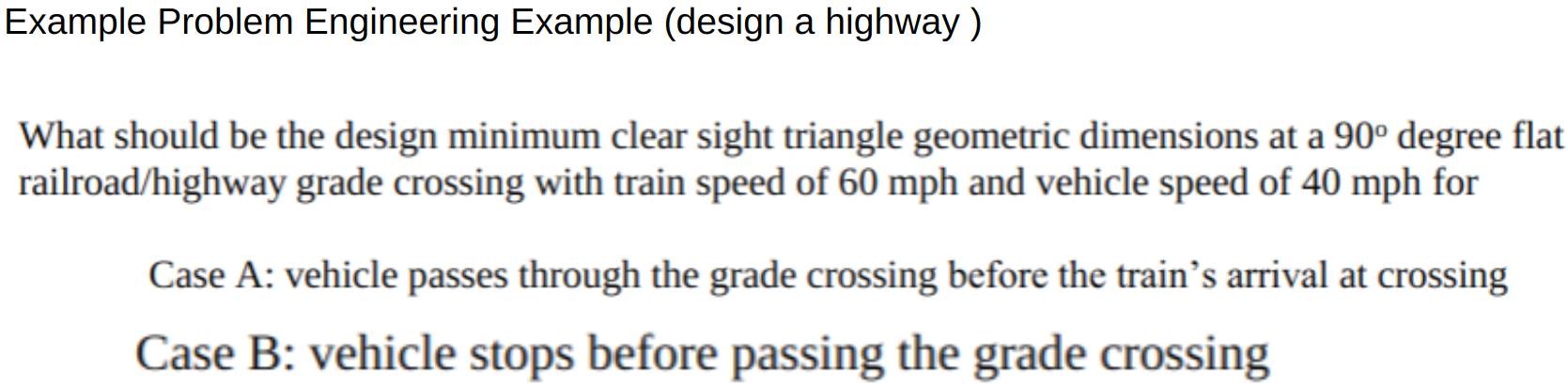Solved Example Problem Engineering Example (design a | Chegg.com