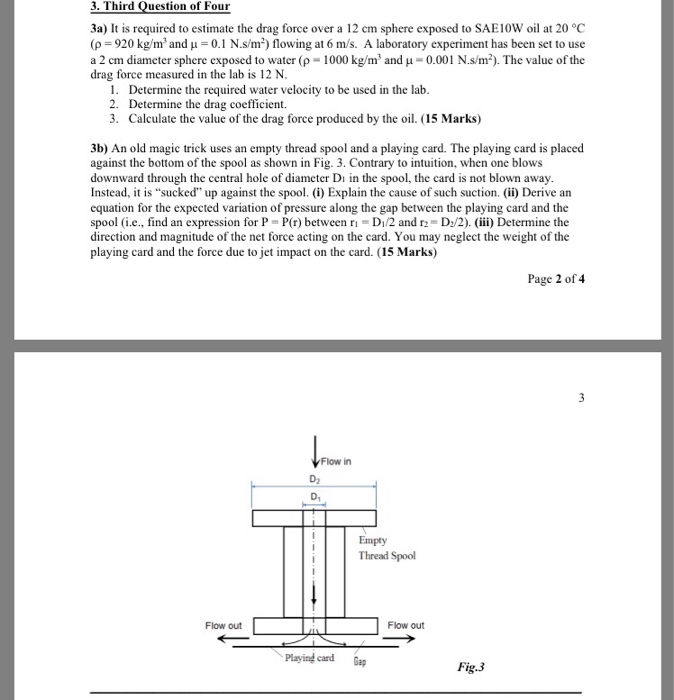 Solved 3. Third Question of Four 3a)I is required to | Chegg.com