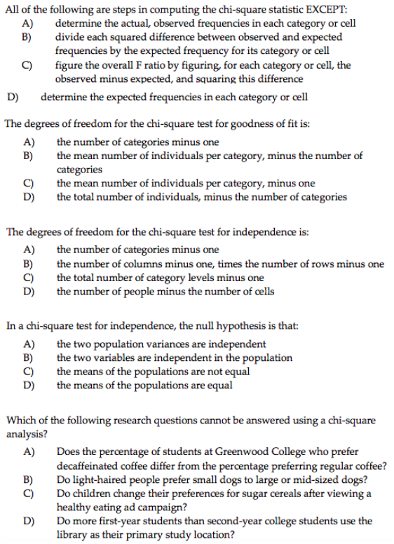 Solved All of the following are steps in computing the | Chegg.com