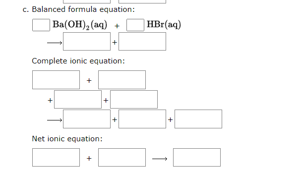 Solved Write the balanced formula, complete ionic, and net | Chegg.com