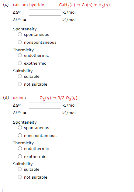 Solved CaH2(s)→Ca(s)+H2(g) | Chegg.com