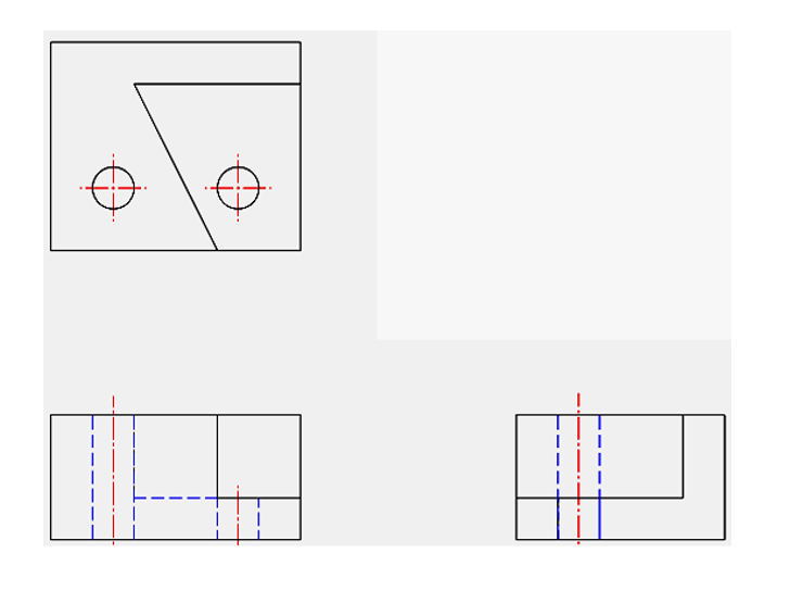 Solved Generate isometric drawing from multiviews using | Chegg.com
