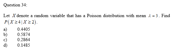 Solved Question 35: The mean and variance of gamma | Chegg.com
