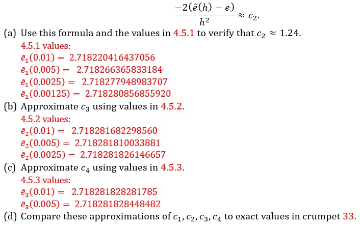 Solved -2((tilde(e))(h)-e)h2~~c2.(a) ﻿Use this formula and | Chegg.com