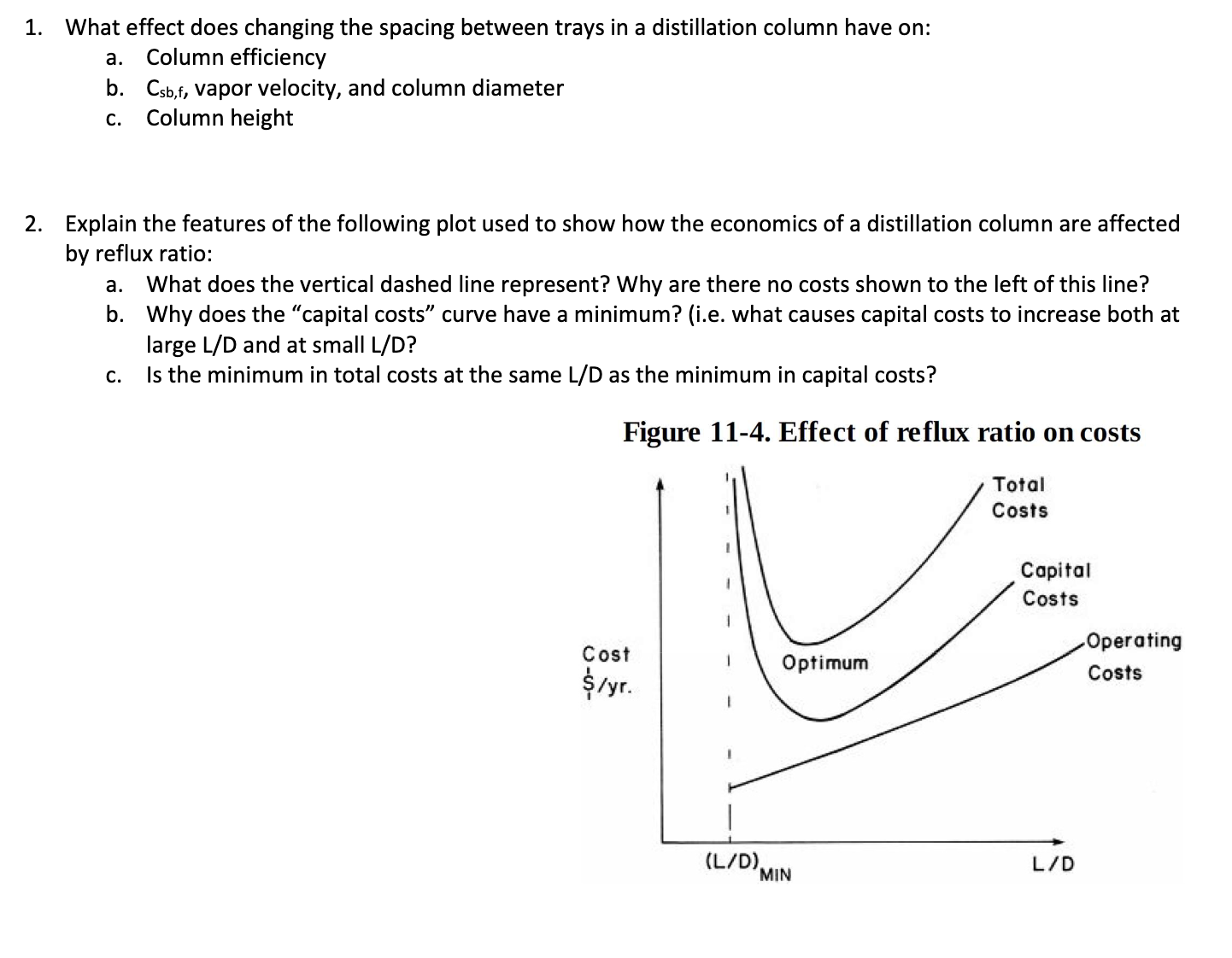 Solved 1. What effect does changing the spacing between | Chegg.com