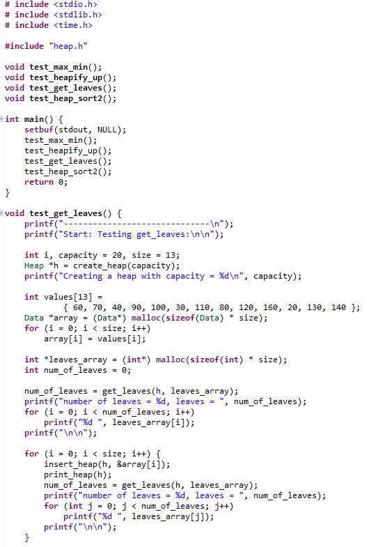 Solved General Instructions: 1- Create a C project in | Chegg.com