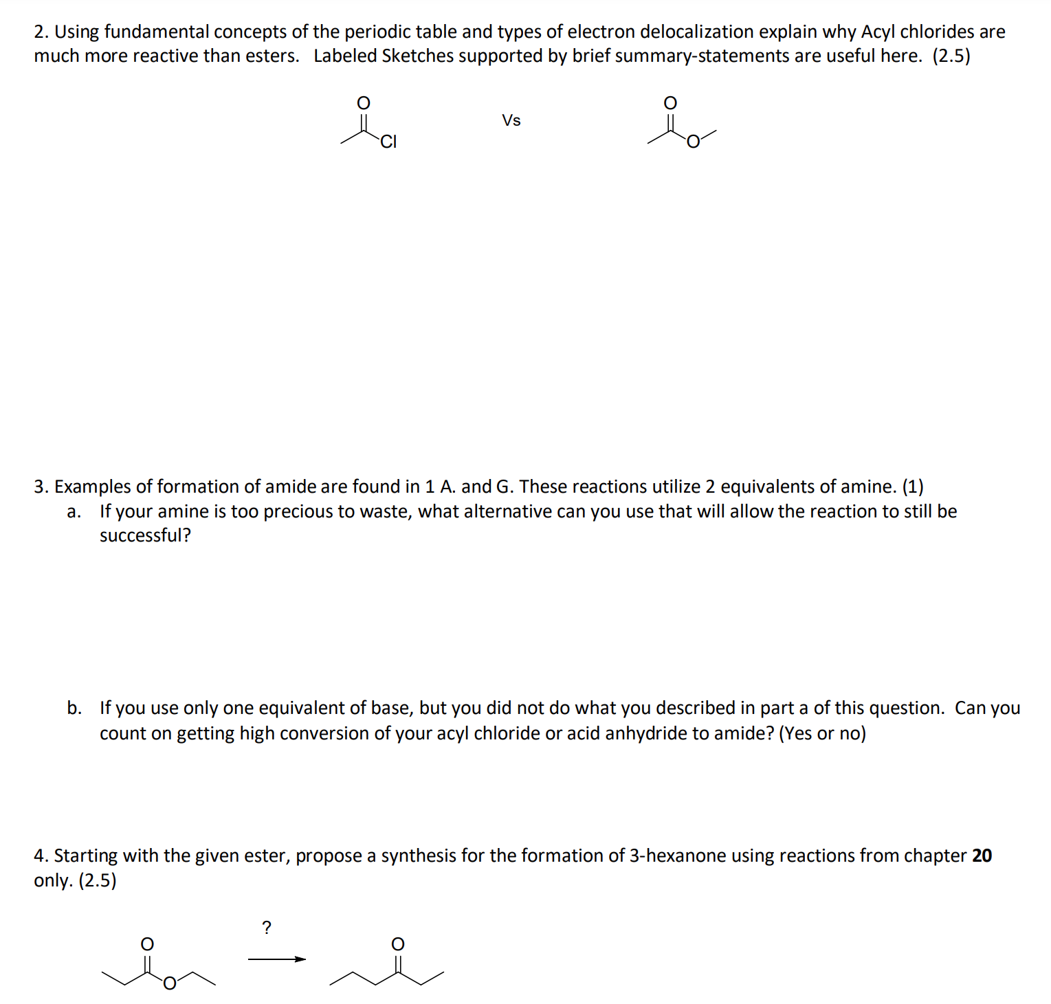 Solved 2. Using fundamental concepts of the periodic table | Chegg.com
