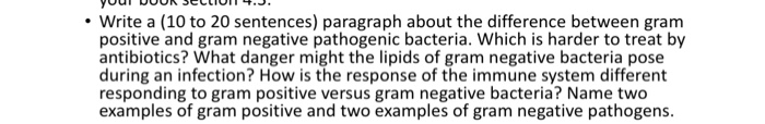 Solved Write a (10 to 20 sentences) paragraph about the | Chegg.com