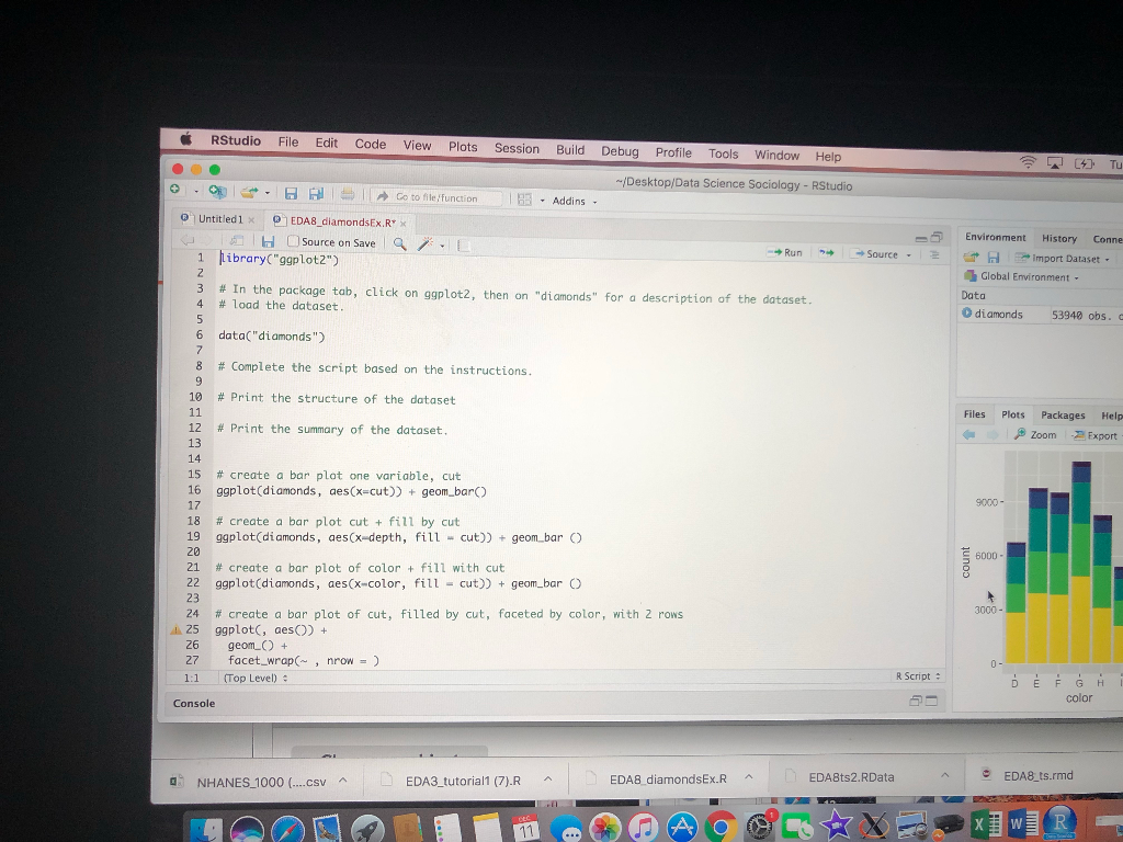 Solved I am working with R studio and need the correct | Chegg.com