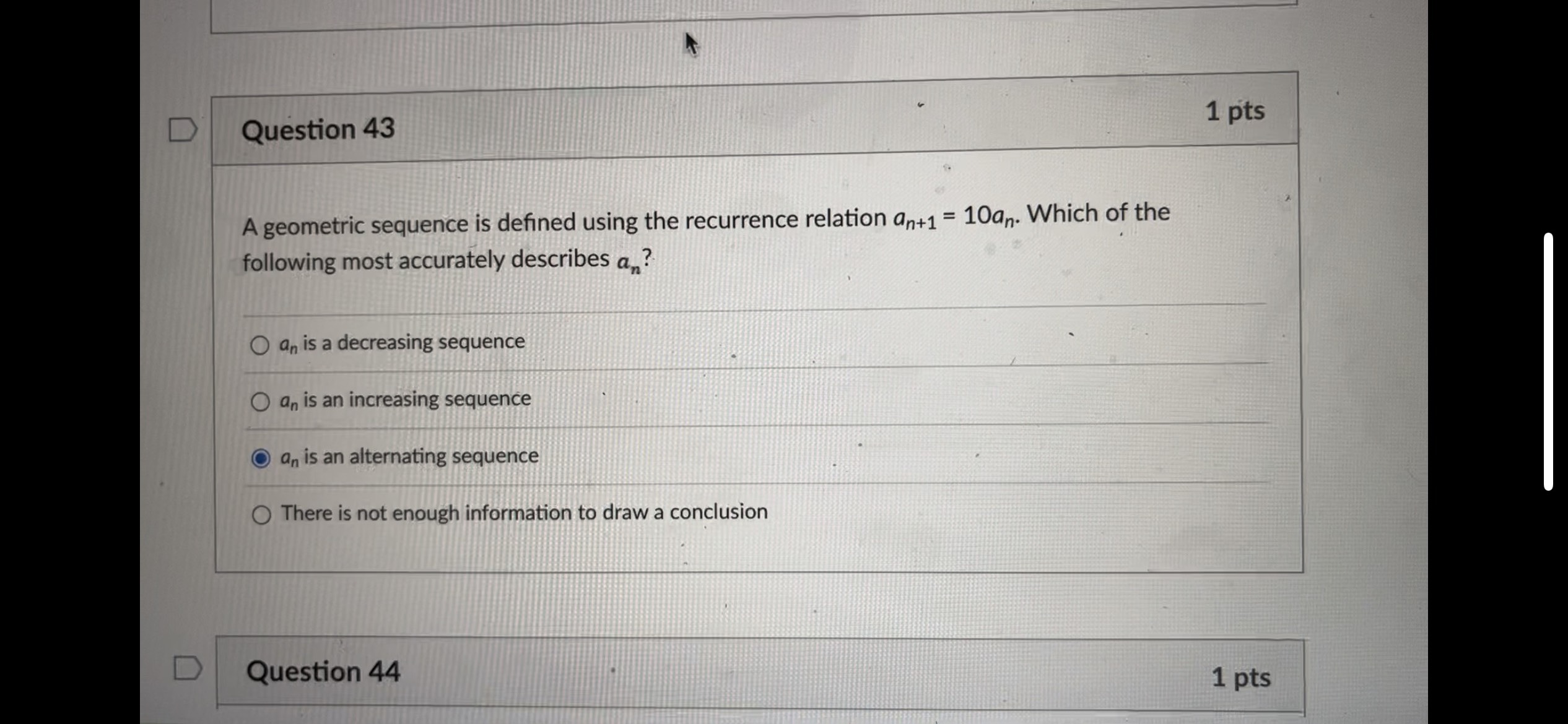 Solved The table contains a sample of ordered pairs | Chegg.com