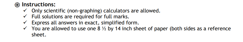 Solved Instructions: Only scientific (non-graphing) | Chegg.com