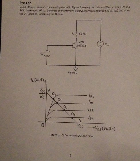 Solved Pre-Lab Using LTSpice, simulate the circuit pictured | Chegg.com