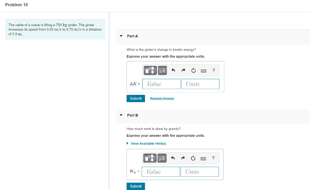 Solved | Review A 1.9 kg particle moving along the x-axis | Chegg.com
