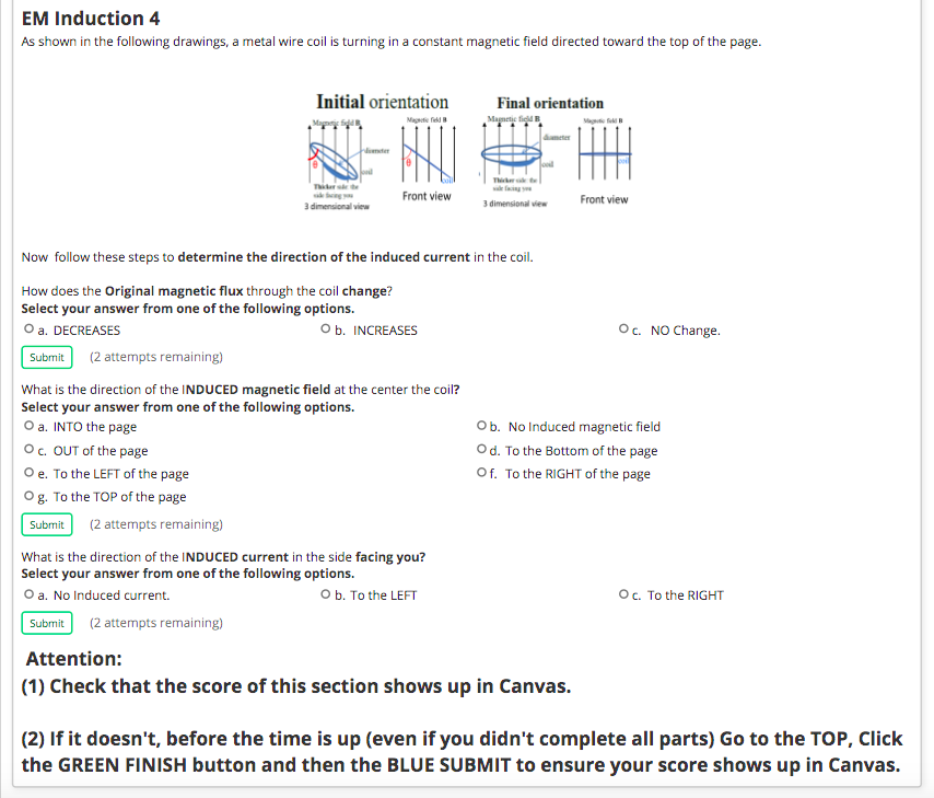 Solved EM Induction 4 As shown in the following drawings, a | Chegg.com