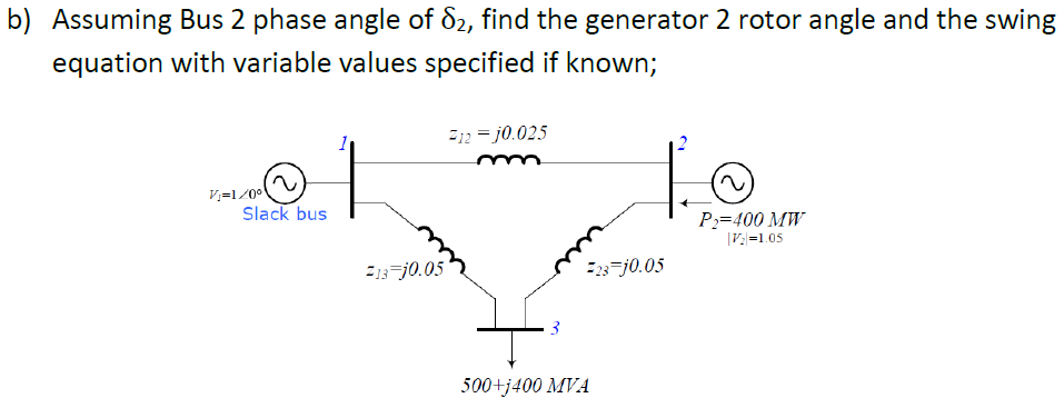Solved The one-line diagram below represents a simple | Chegg.com