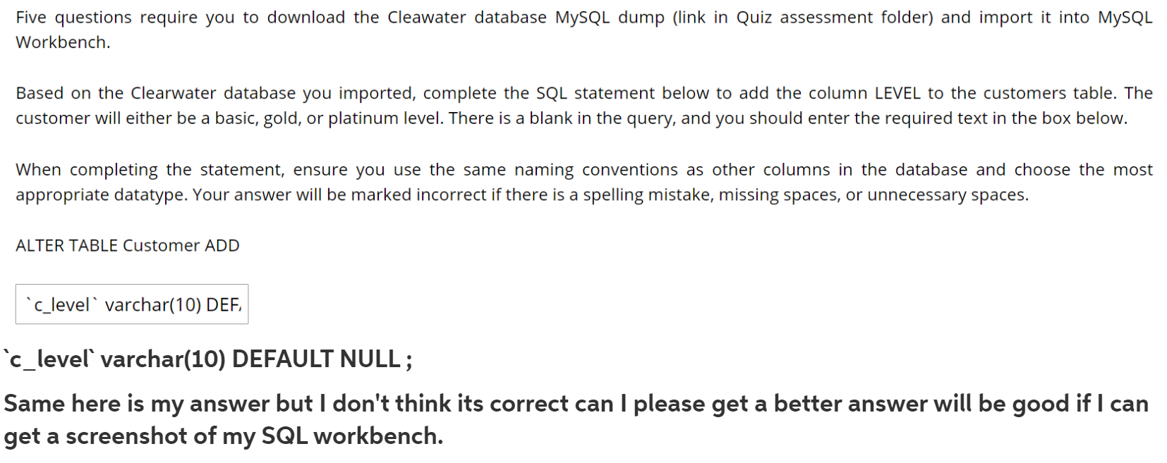 Solved The provided script for the AdditionCollege | Chegg.com