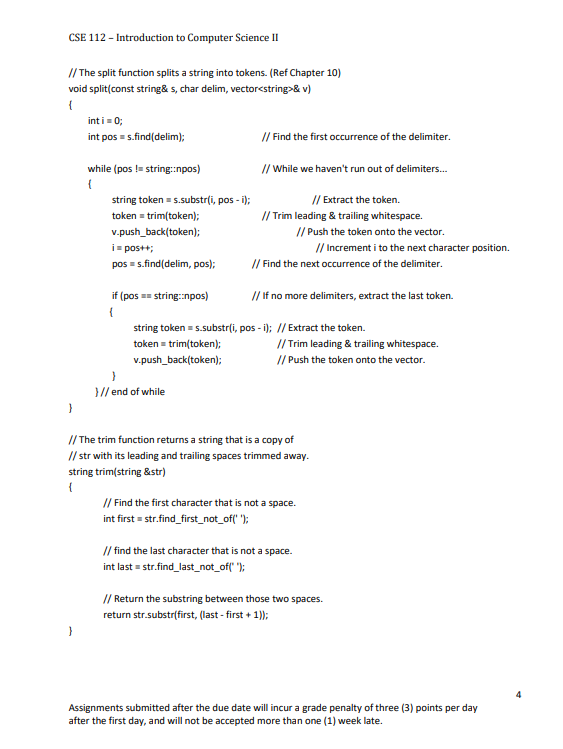 Solved CSE 112 - Word Index - Chapter 17 (Challenge \# 7) - | Chegg.com