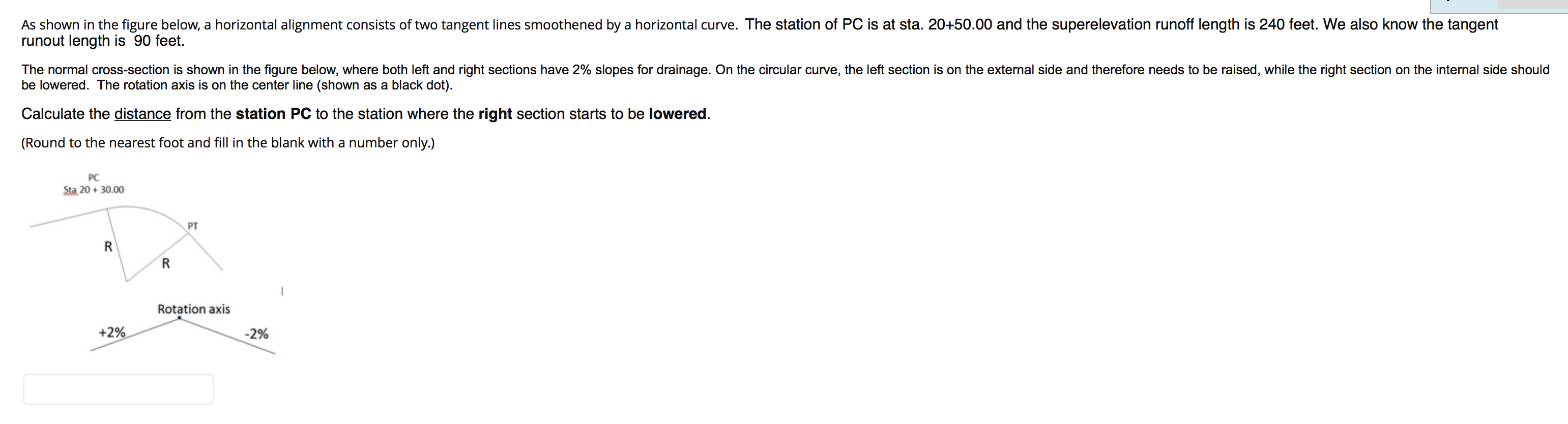 As shown in the figure below, a horizontal alignment | Chegg.com