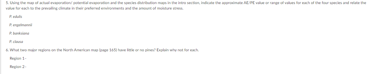 Solved Actual Evaporation/Potential Evaporation 05 Actual | Chegg.com
