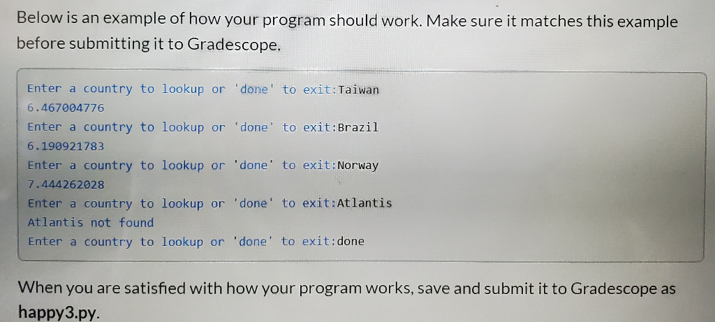 Solved Part 3 (25 points) Query the dictionary you created | Chegg.com