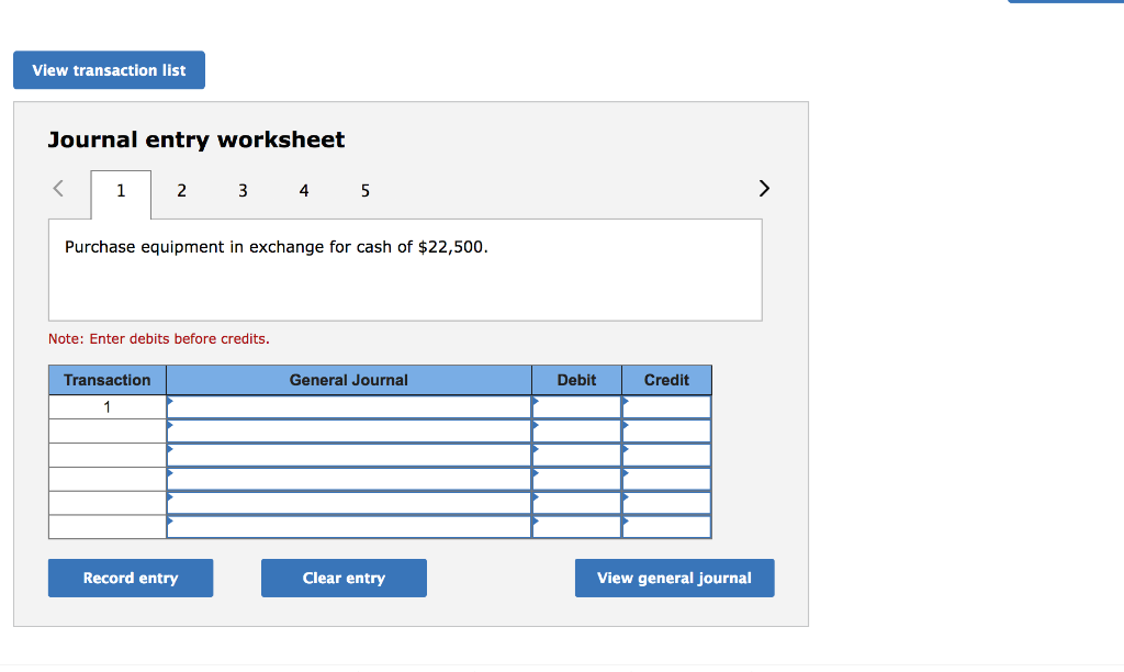 Solved Exercise 2-8A Record transactions (LO2-4) Terrapin | Chegg.com
