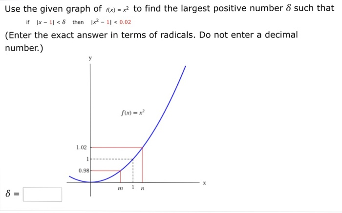 Solved Use the given graph of w)to find the largest positive | Chegg.com