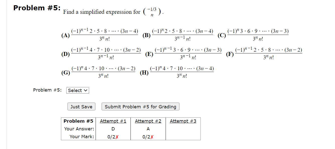 Solved Problem \# 3: Find the sum of the following series. | Chegg.com